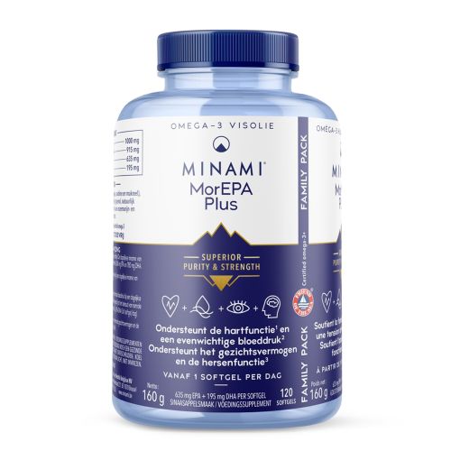 Minami MorEPA Plus | 120 capsules | PharmaMarket