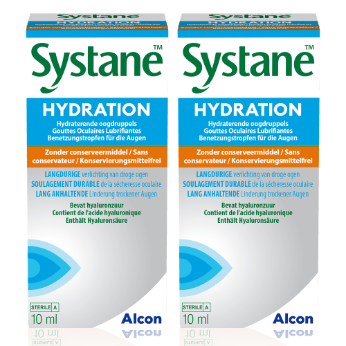 Systane Hydration zonder Bewaarmiddelen DUO | 2 x 10 ml | PharmaMarket