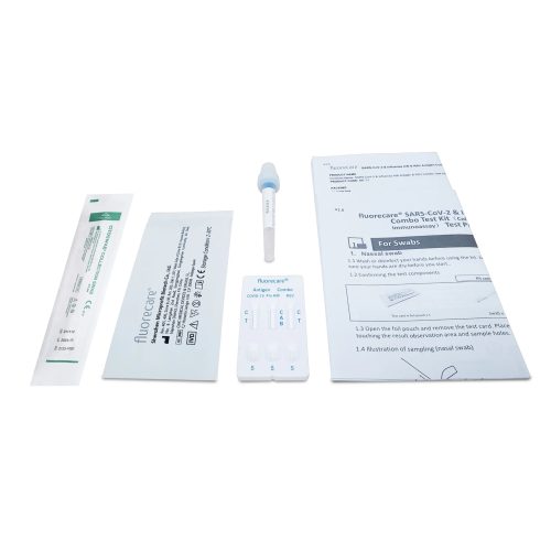 Fluorecare SARS-CoV-2 & Influenza 1/B & RSV Combo Test Kit 4 in 1 | 1 ...